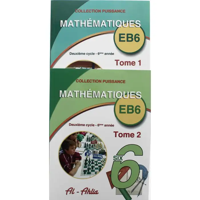 Math Puissance Eb6 Tome 1 +tome 2 Edition 2024 - Ziad Library
